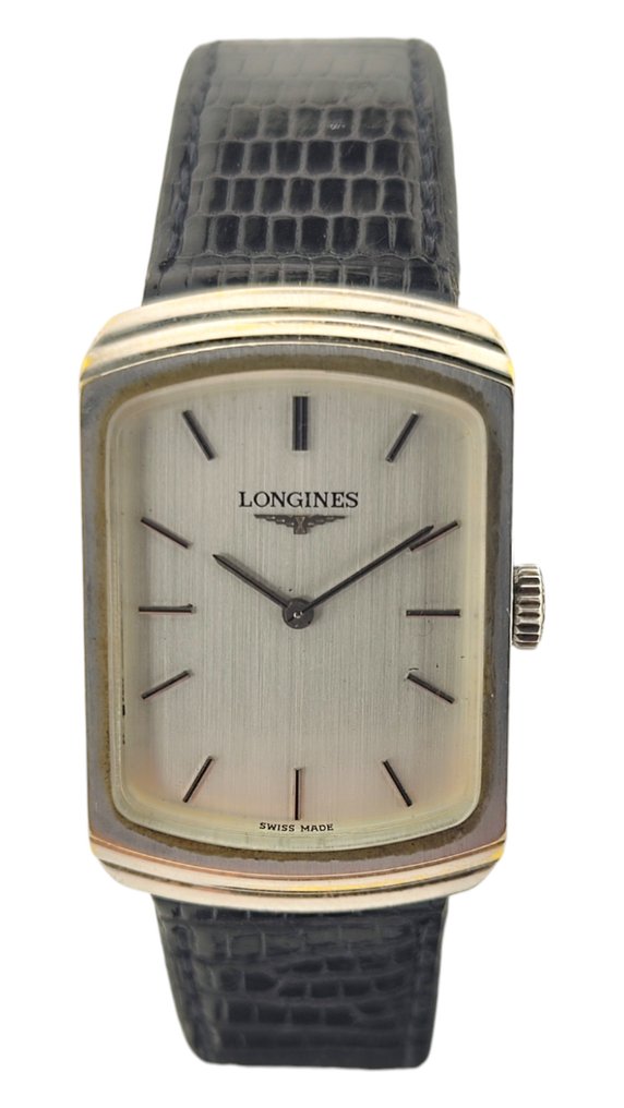 Longines - Tank Style Silver Color Dial - 17720081 - Men - 1970-1979 ...