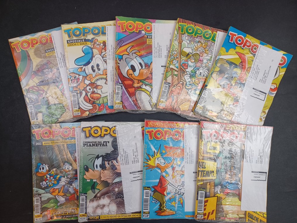 Topolino 2900/2999 - Serie Completa in Blister Abbonato con Gadget ... Topolino 2900/2999 - Serie Completa in Blister Abbonato con Gadget ...