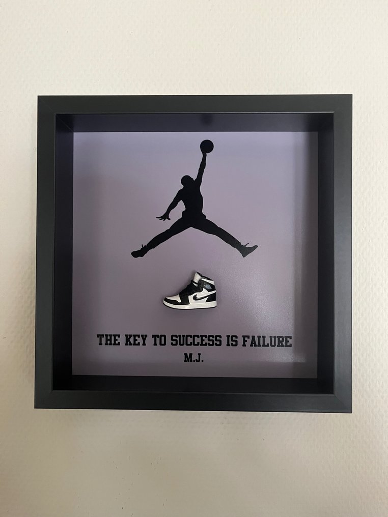 DB Arte - Nike x Jordan ''Key To Success'' - Black & Grey - Catawiki