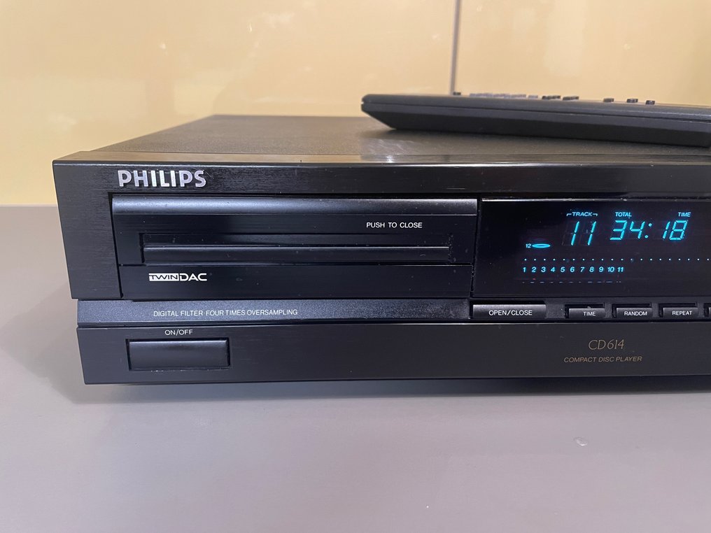 Philips - CD 614 - Twin DAC - Lecteur de CD - Catawiki