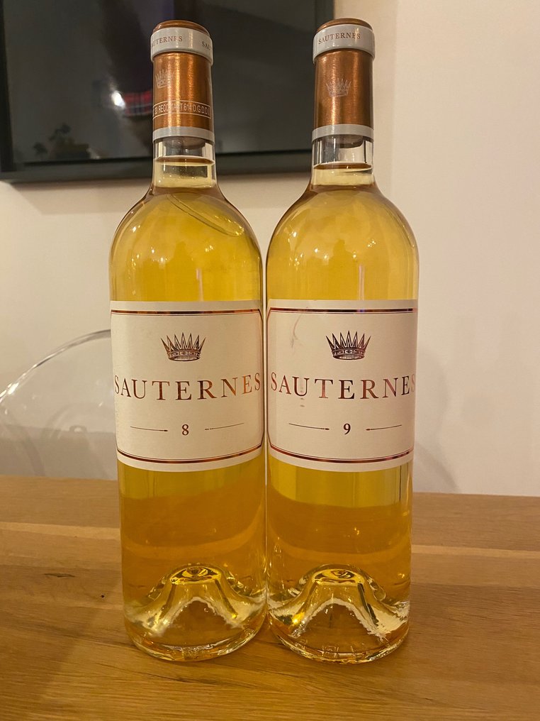 Sauternes #8 & #9 by Château d'Yquem - Sauternes - 2 Bottles (0.75L ...