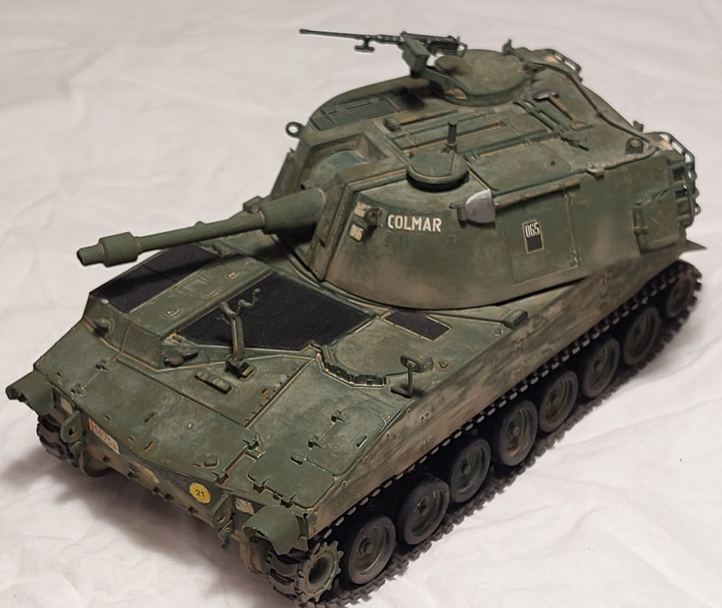 Italeri 1:35 - 1 - Model militair voertuig - M-108 105mm SP Howitzer Tank, Belgian Army per ...