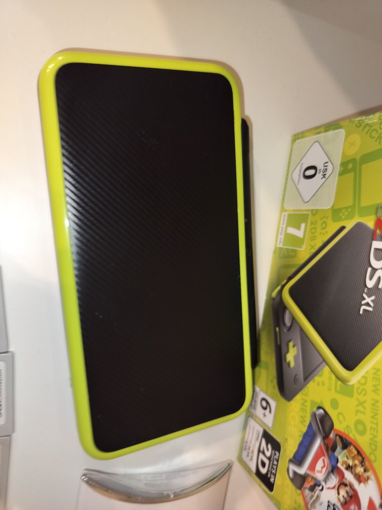 Nintendo - Rare original Nintendo 2ds xl lime Mario edition with ...
