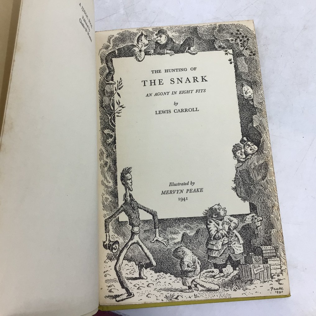 Lewis Carroll / Henry Holiday & Mervyn Peake (ill) - The Hunting of the ...