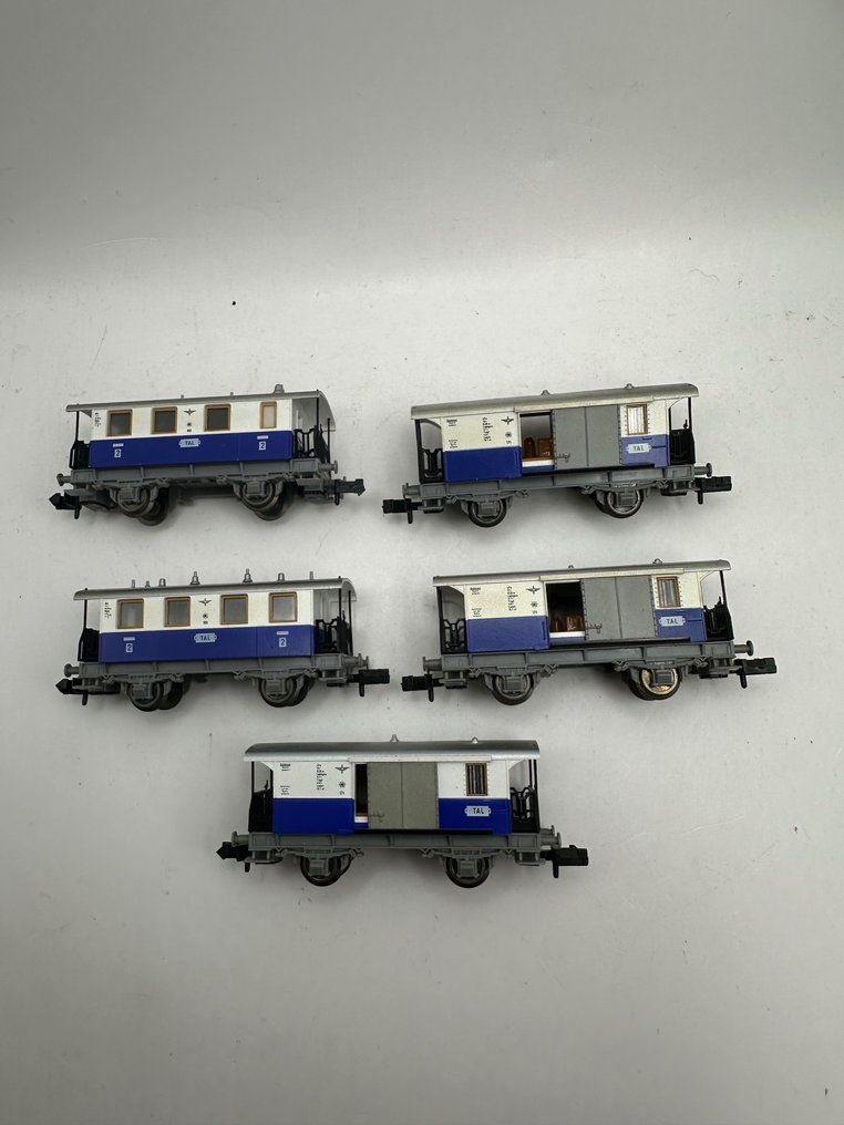Fleischmann N - 8053/8054 - Model train wagon (5) - Edelweiß Bahn - Catawiki