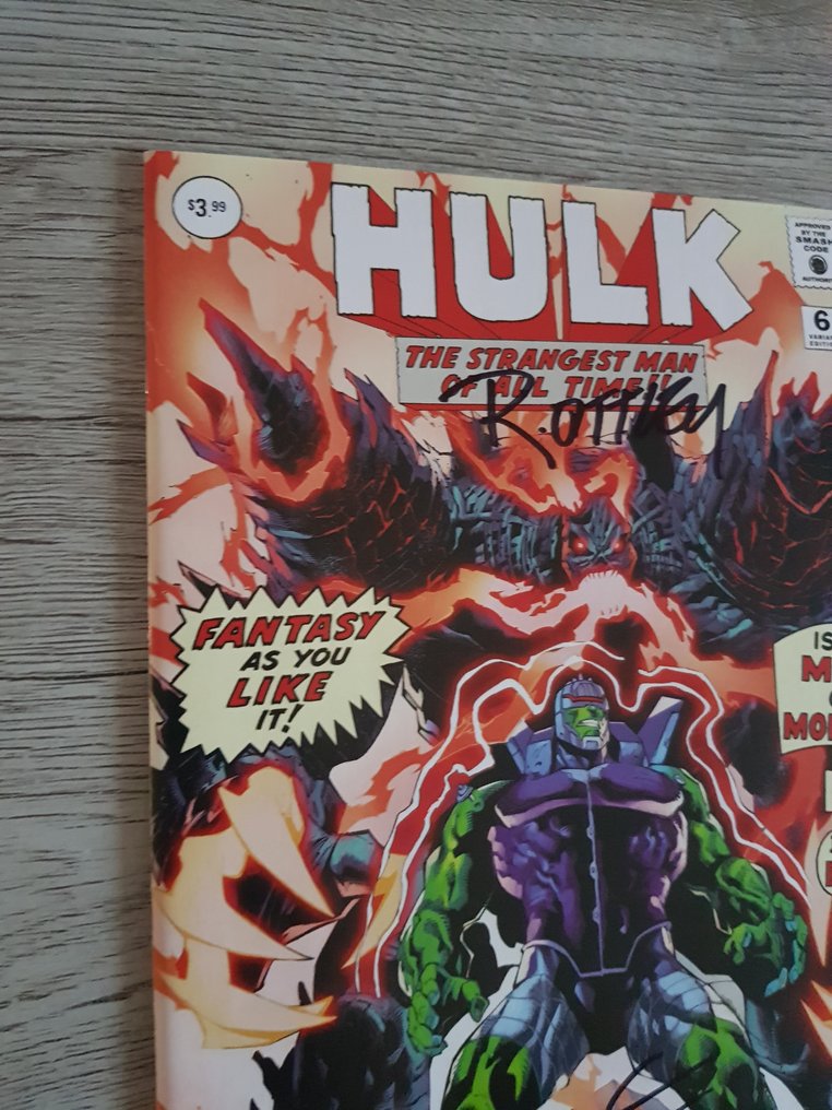 Hulk #6 Megacon Convention Exclusive - Signed by creators Ryan Ottley ...