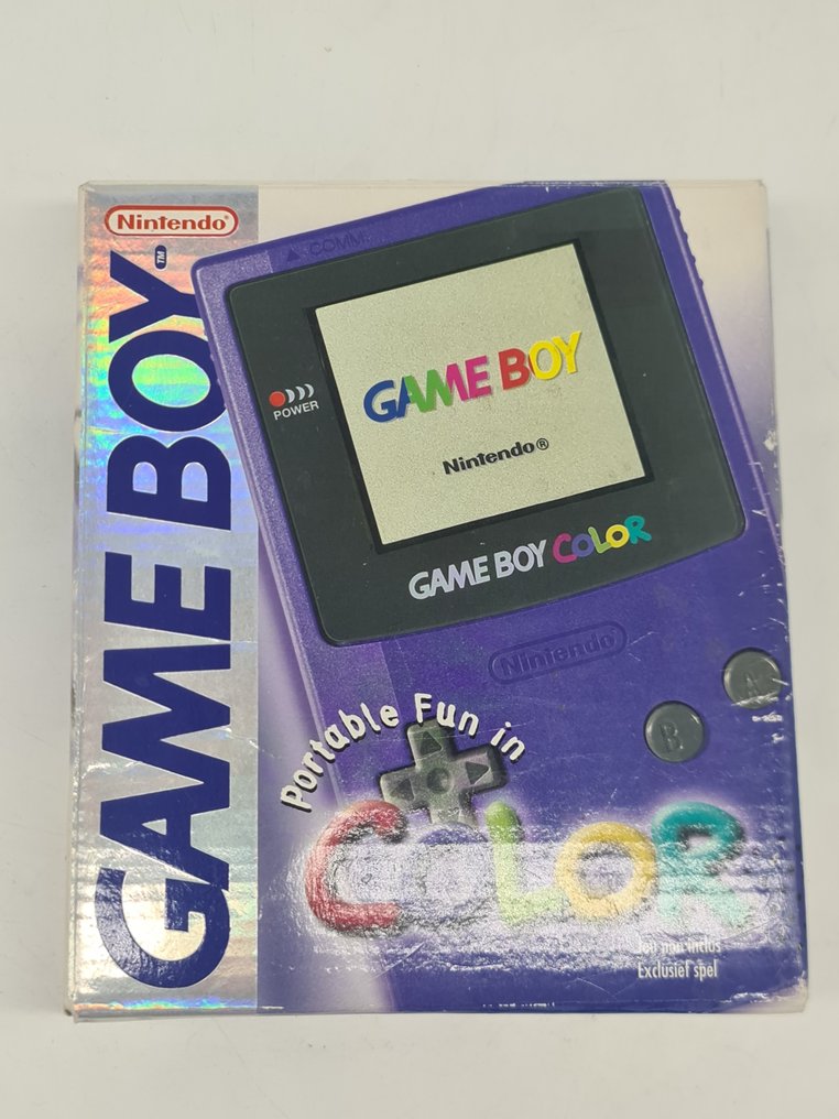 Nintendo - Gameboy Color GBC Limited Edition Purple Console - FAH ...