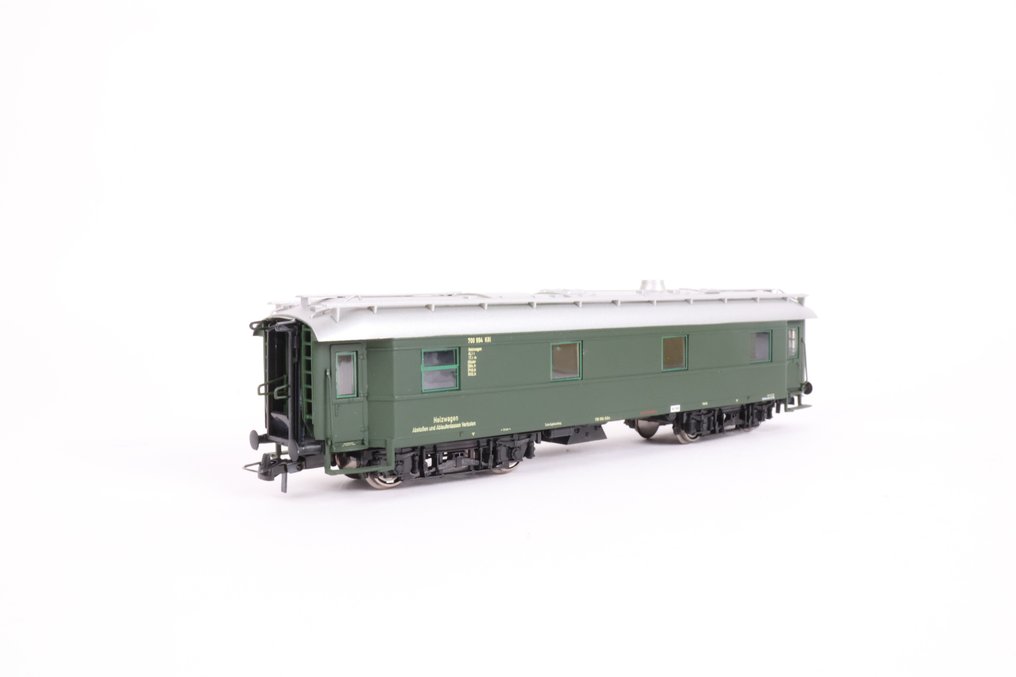 Heris H0 - 12216 - Model train freight carriage (1) - Heating trolley ...