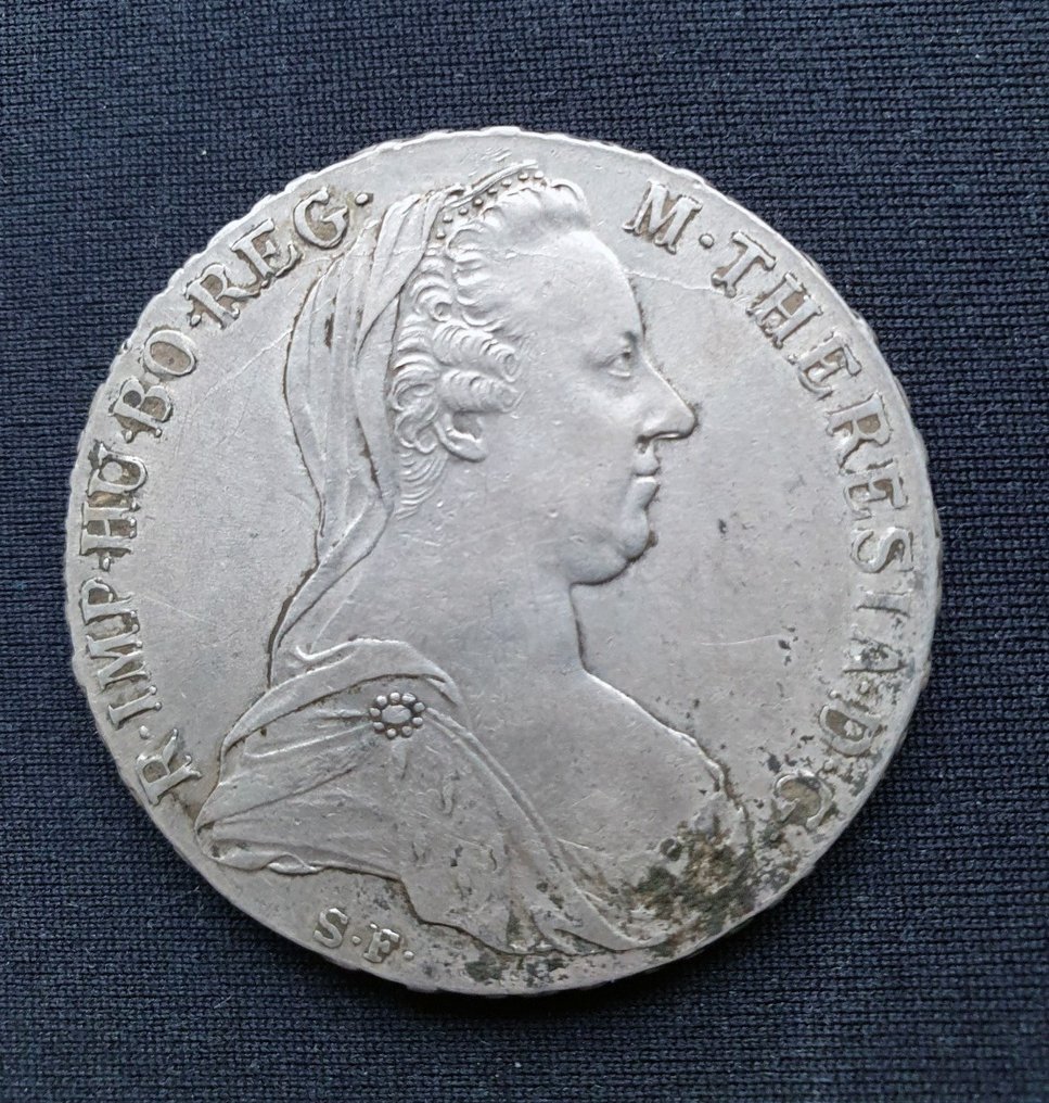 Austria. Maria Theresia (1740-1780). 1 Thaler (taler) 1780-SF (old coinage).H 50a Wien - Catawiki