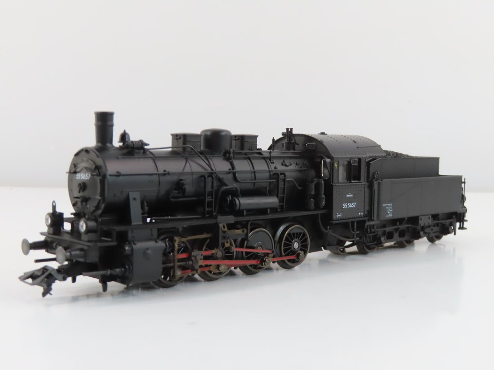 Märklin H0 - 37558 - Steam locomotive with tender (1) - Rh 55 5657 ...