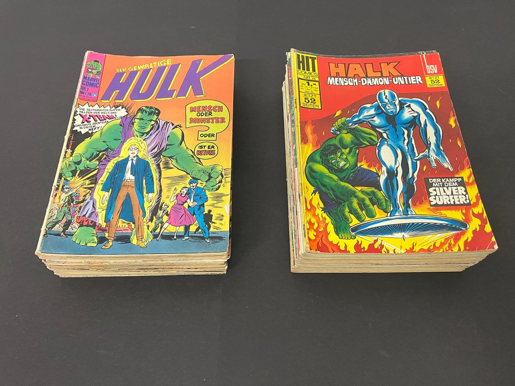 Williams Gb - Der Gewaltige Hulk 1 - 33 (33) - BSV Hit Comics Gb (24) - 57 Comic - EO - 1966 ...