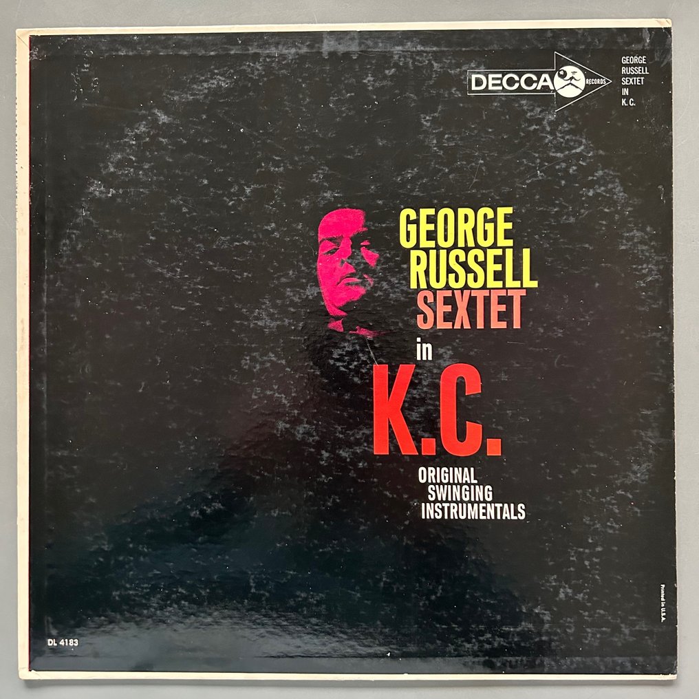 George Russell - In K.C. (1st mono) - Disque vinyle unique - Premier ...