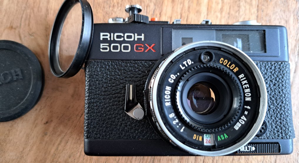 Ricoh 500 GX Zwart | Appareil photo télémétrique - Catawiki