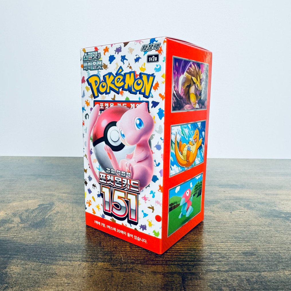 151 Booster box Korean (20 packs) Booster box - Catawiki