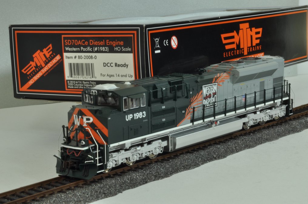 MTH H0 - 80-2008-0 - Locomotive diesel (1) - SD70ACe, série UP Heritage ...