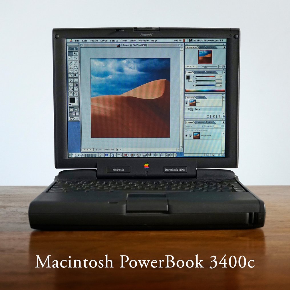 Apple Macintosh PowerBook 3400c (200MHz) – world's fastest laptop (in ...