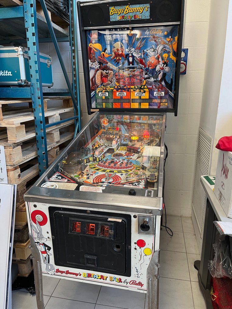 Bally Midway - Elektronische flipperkast Flipper - Bugs Bunny 50th ...
