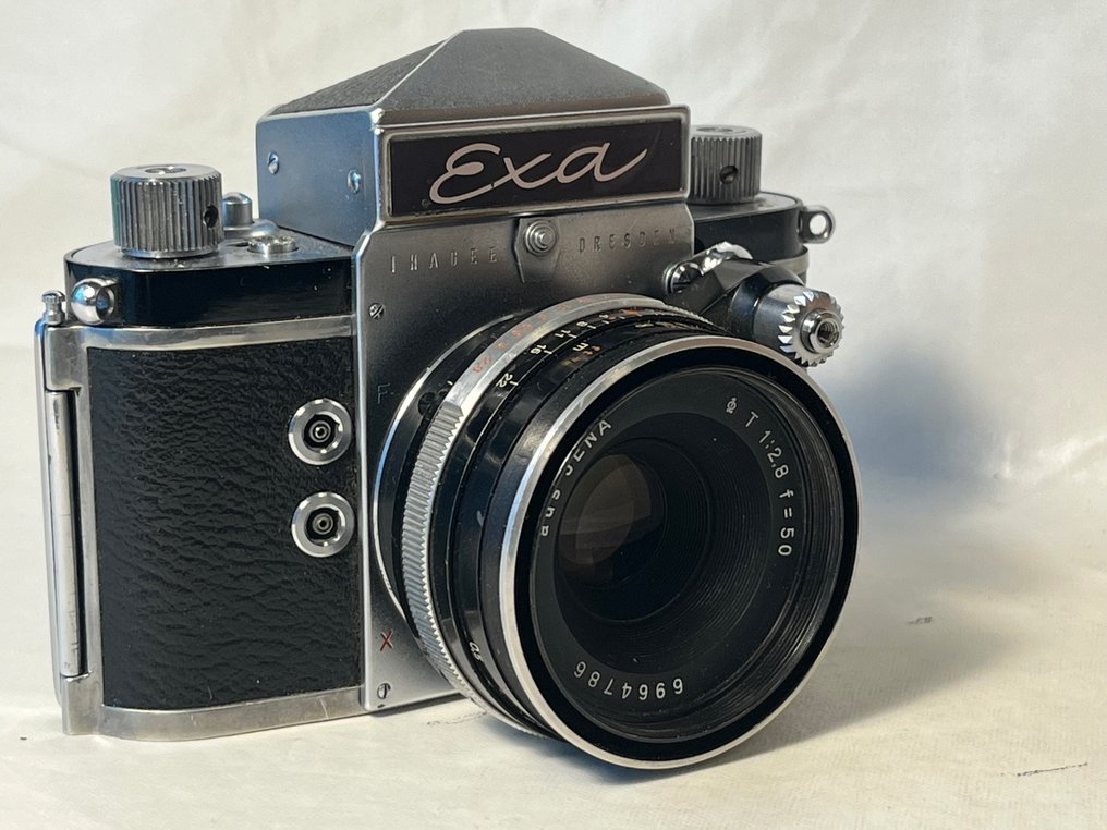Ihagee EXA (type 6 ) + Jena 50 mm 2.8 lens Appareil photo reflex mono-objectif (SLR) - Catawiki