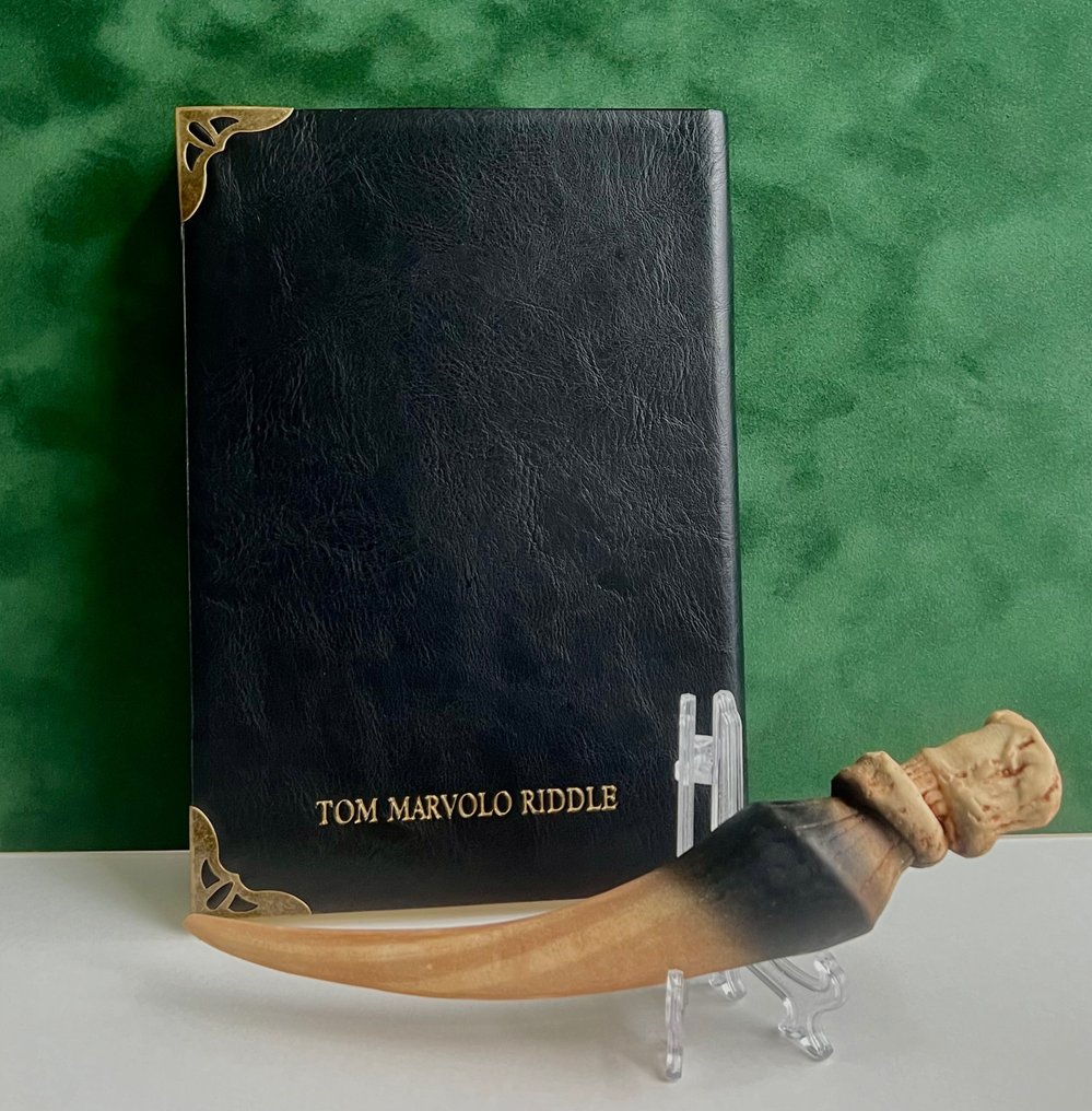 Harry Potter - 2 Replica Props - Tom Riddle's (Voldemort) Diary and ...