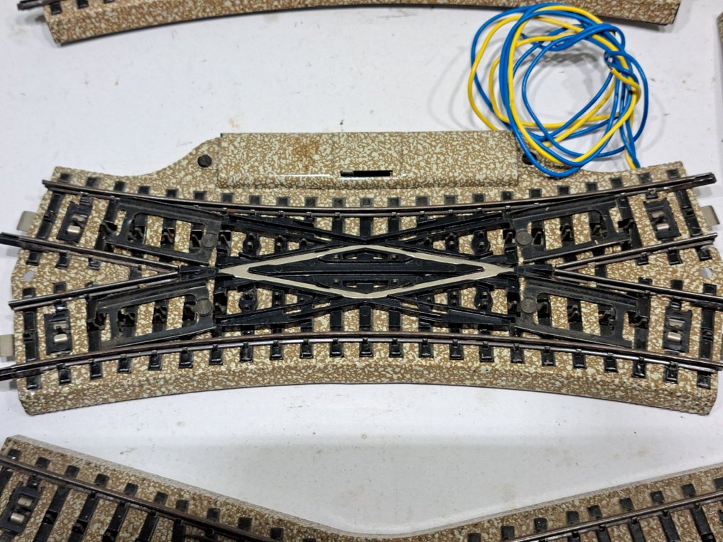 Märklin H0 - serie 5100/5200 - Modeltreinsporen (37) - M-rails, wissels ...