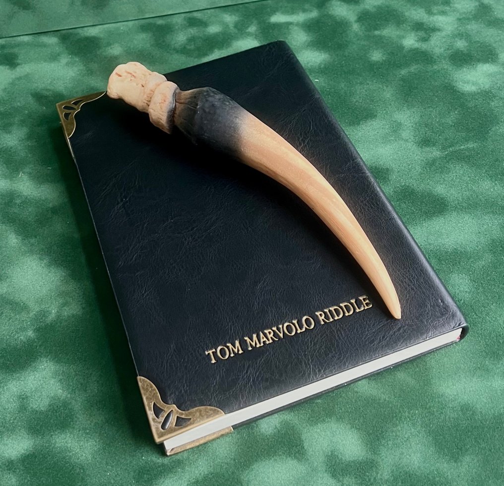 Harry Potter - 2 Replica Props - Tom Riddle's (Voldemort) Diary and ...