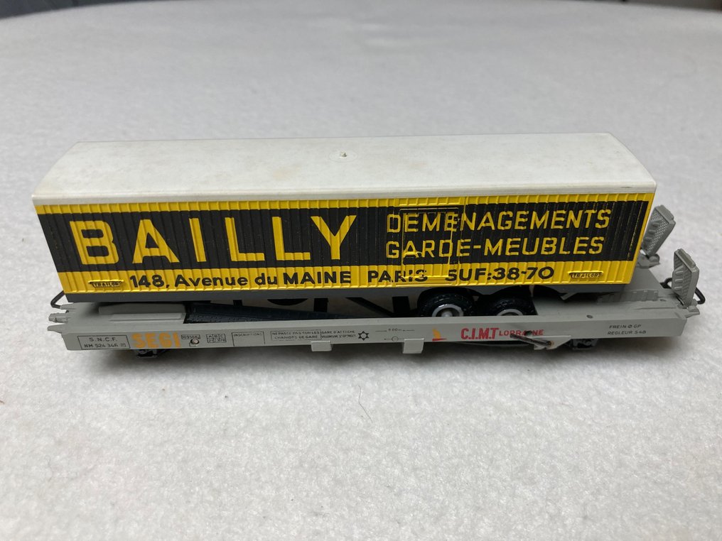 Jouef Champagnole H0 - 665/6966/653/653/653/645 - Wagon de marchandises ...