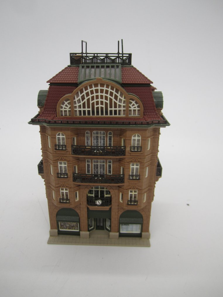 Vollmer N - 7650/7651/7652/7654/7655 - Modeltreingebouwen (7) - 7 grote ...