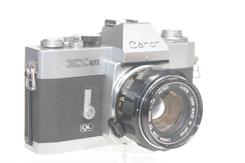 Canon EX auto + EX 50mm 1.8 Single lens reflex camera (SLR) - Catawiki