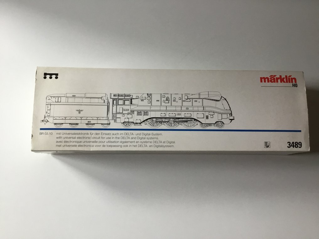 Märklin H0 - 3489 - Steam locomotive with tender (1) - BR 03 1049 - DB ...