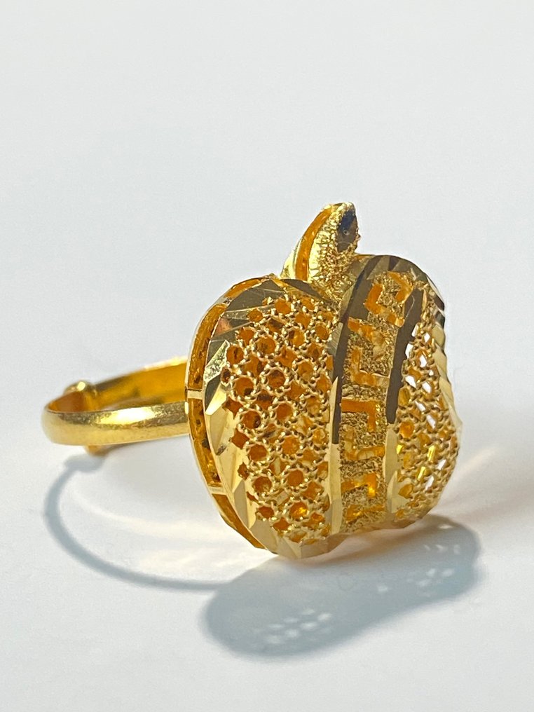 21 kt - 875 Gold - Ring - Catawiki
