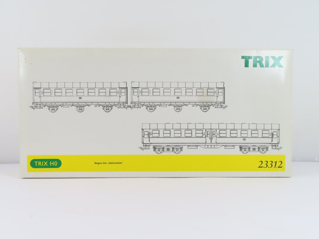 Trix H0 - 23312 - Modeltrein personenwagonset (1) - 3-delige ...