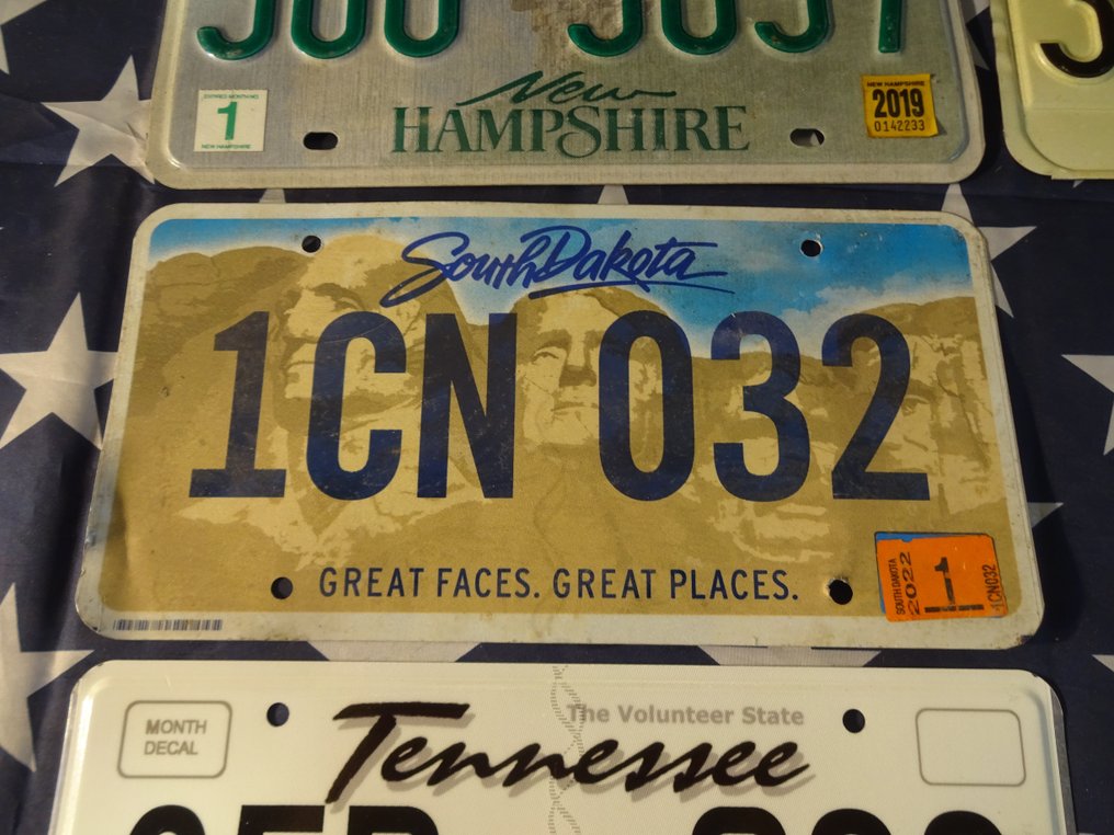 Number plate (10) - USA - Amerikaanse nummerplaten - Catawiki