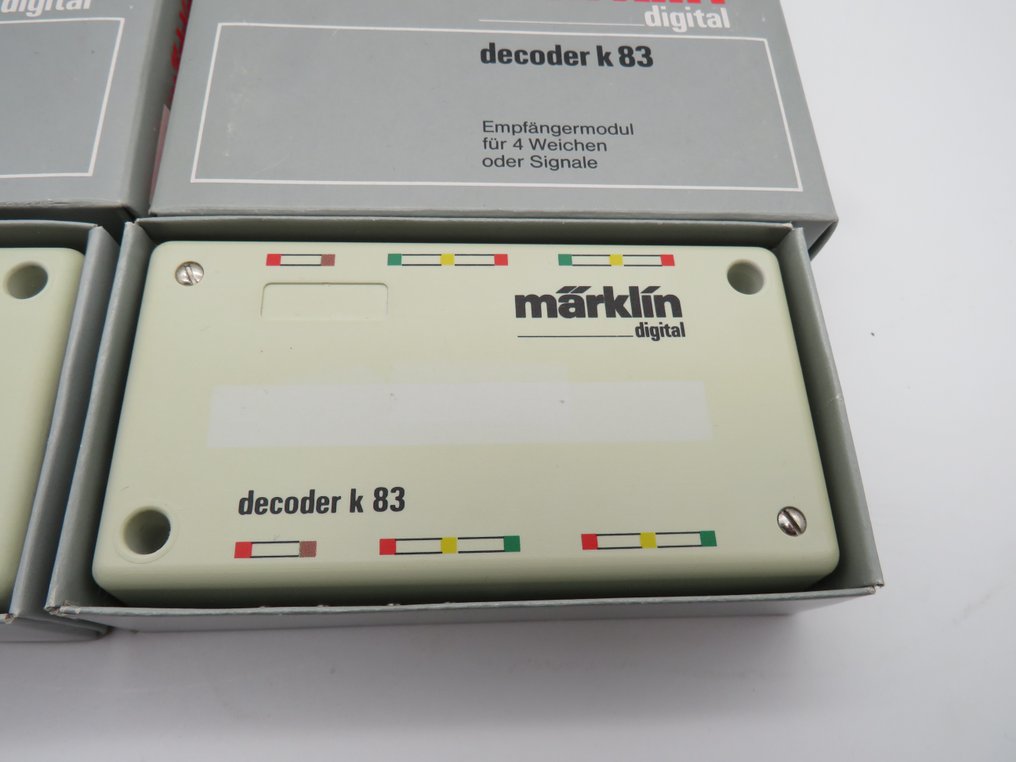 Märklin H0 - 6083 - Electronics (4) - Signal switch decoder k83 - Catawiki