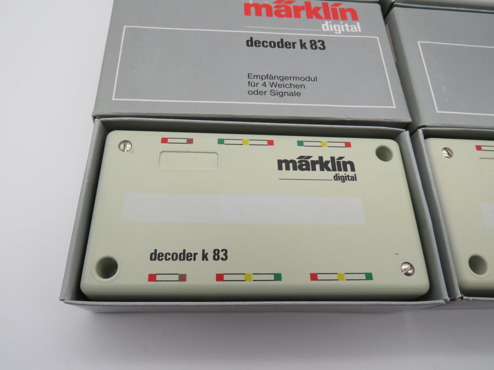 Märklin H0 - 6083 - Electronics (4) - Signal switch decoder k83 - Catawiki
