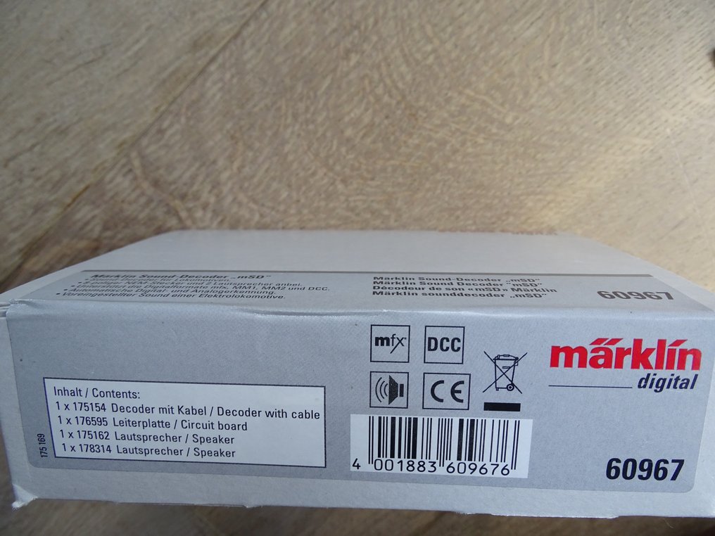 Märklin H0 - 60967 - Electronics (1) - Locomotive decoder mSD - Catawiki