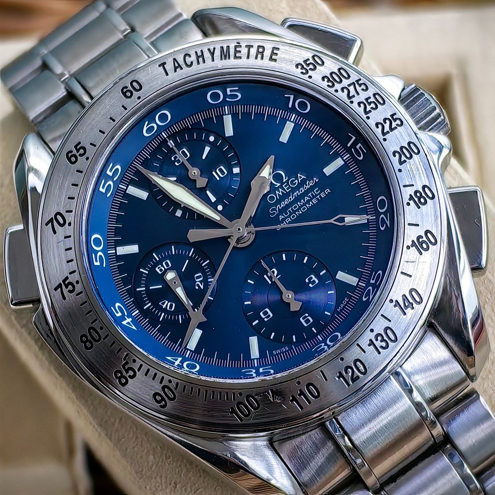 Omega - Speedmaster COSC ' NO RESERVE PRICE ' Chronograph Split Second ...