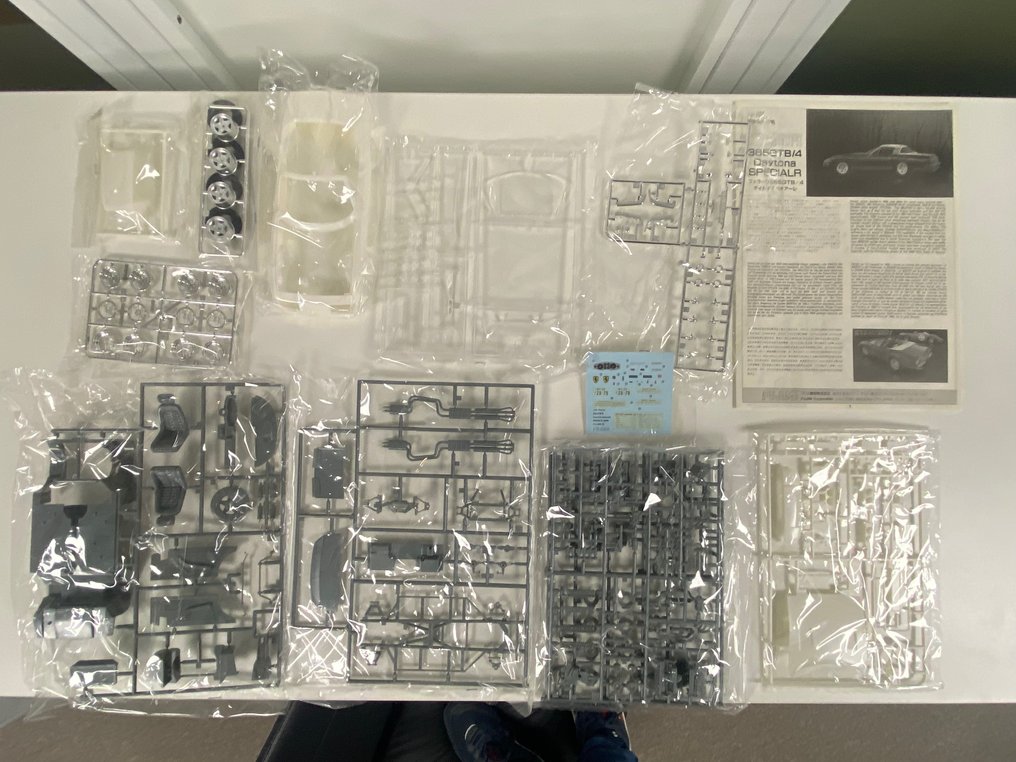 Fujimi 1:24 - 1 - Model car - Ferrari 365 GTB/4 Daytona Spéciale - Complete box and never ...