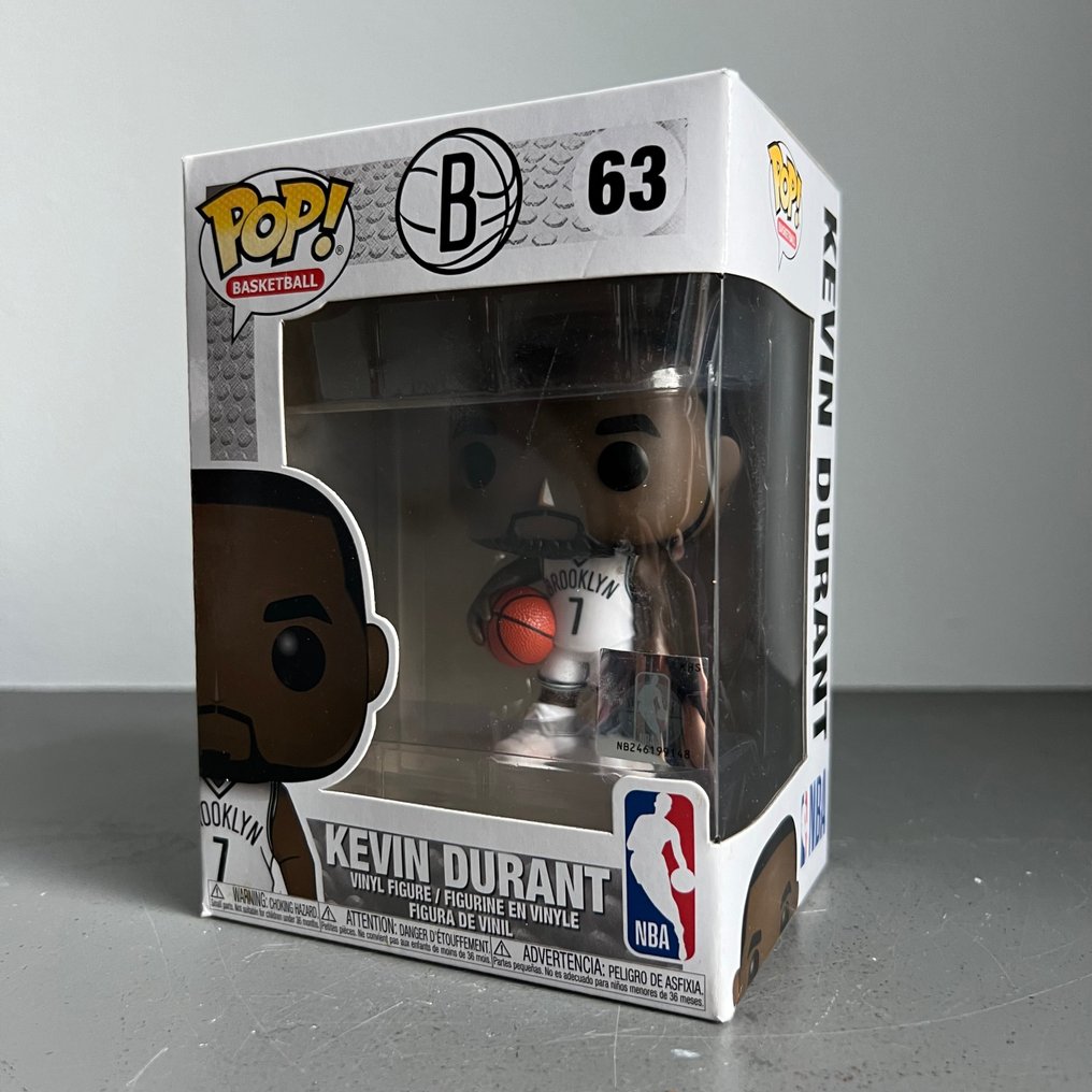 Funko - Figure - Funko! pop NBA - Kevin Durant - number 63 - autre ...