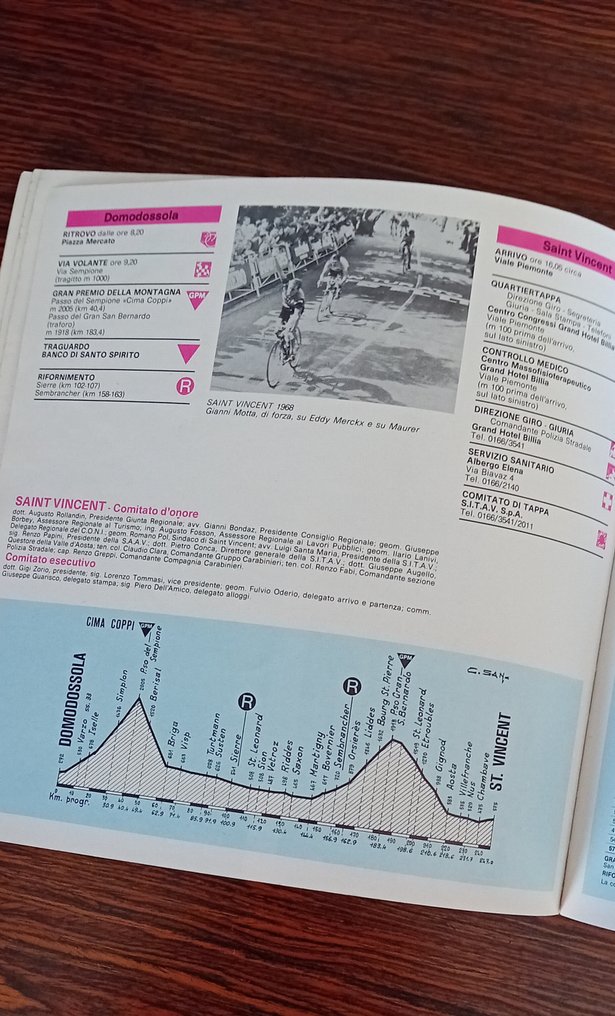 Giro d'Italia - 1985 - Road book - Garibaldi - Catawiki