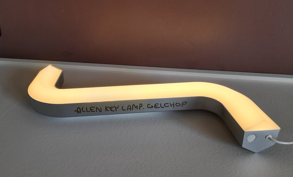 Ikea Gelchop - Tafellamp - Inbussleutel - Inbussleutel - Aluminium ...