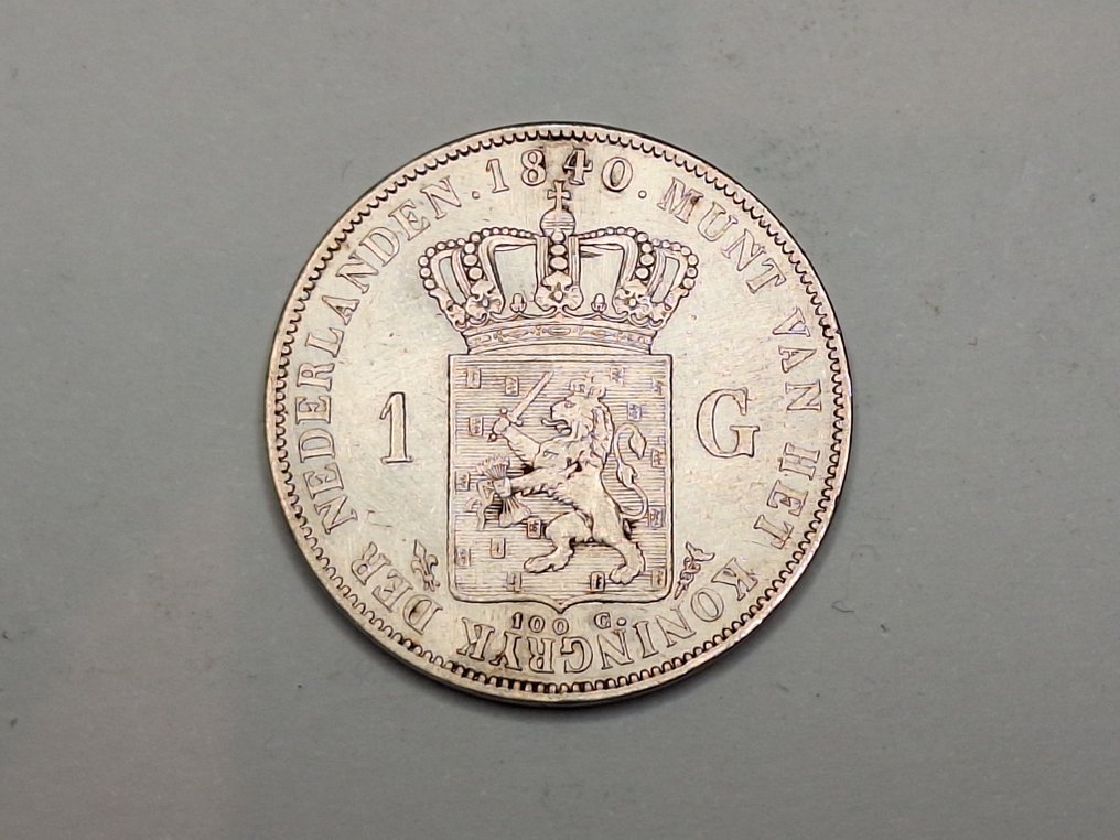 Netherlands. Willem I (1813-1840). 1 Gulden 1840 - Catawiki