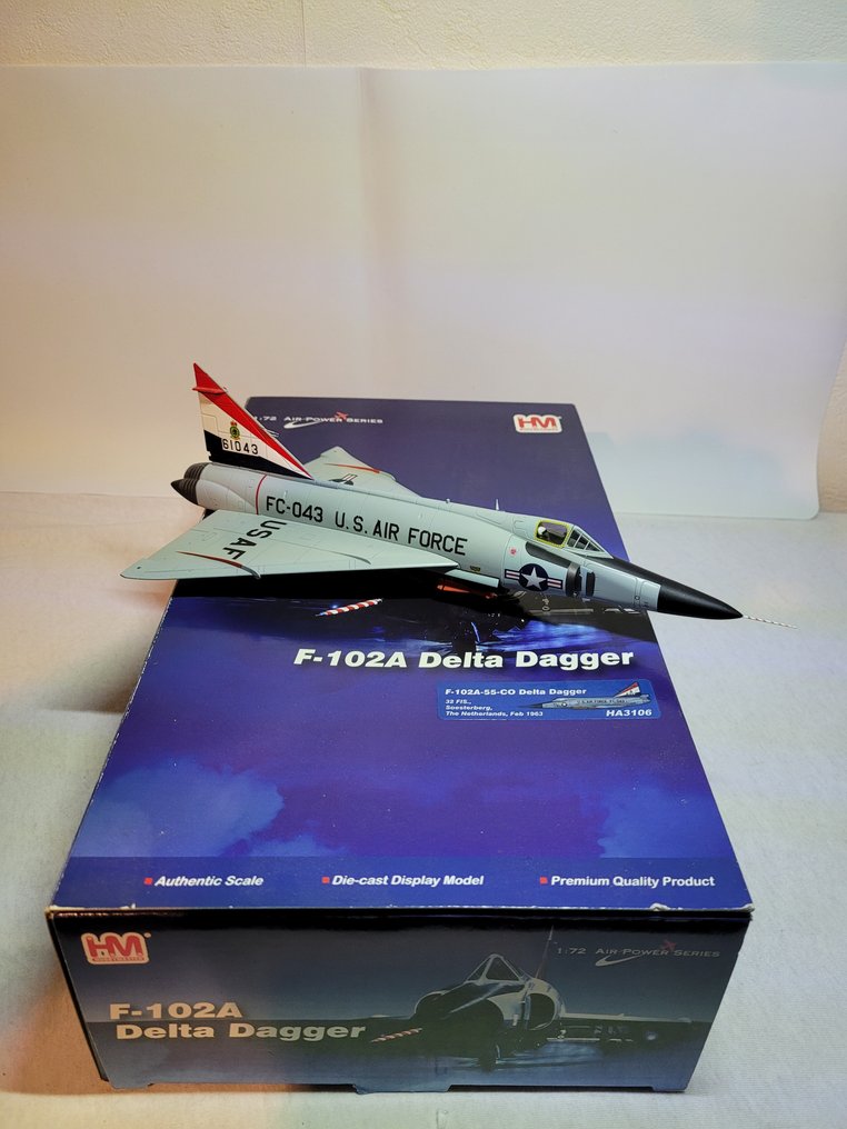 Corgi Toys - Speelgoed vliegtuig HA3106 F-102A-55-CO Delta Dagger ...