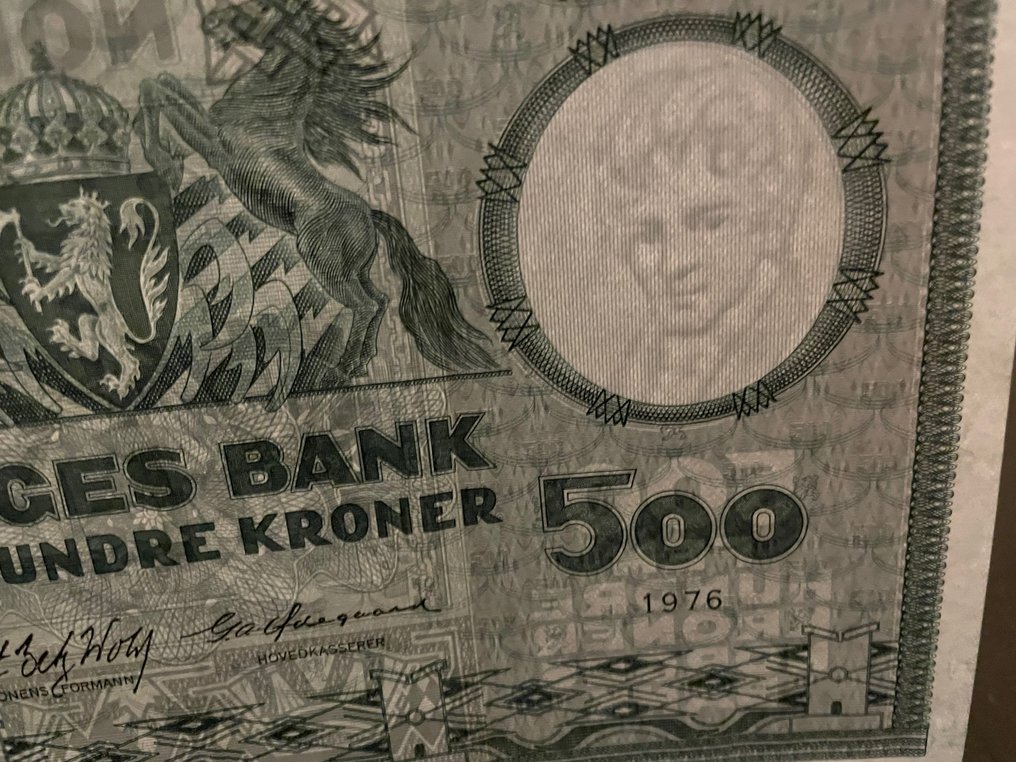 Norway. - 500 Kroner 1976 - Pick 34f - Catawiki
