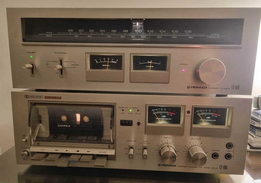 Pioneer - CT 606 e TX 606 - Tuner - Kassettenrecorder-Player - Diverse modellen - Catawiki
