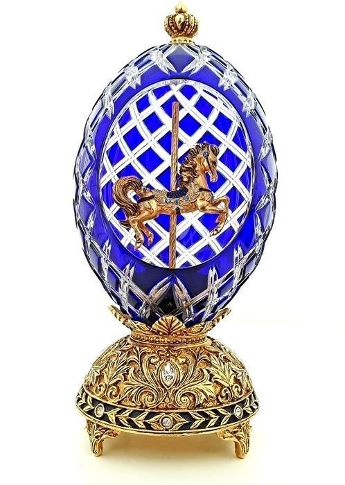 Fabergé egg - Franklin Mint & Fabergé Imperial Collection: Sapphire ...