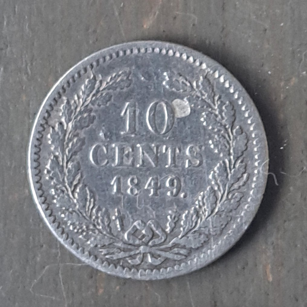 Netherlands. Willem III (1849-1890). 10 Cents 1849 - Catawiki
