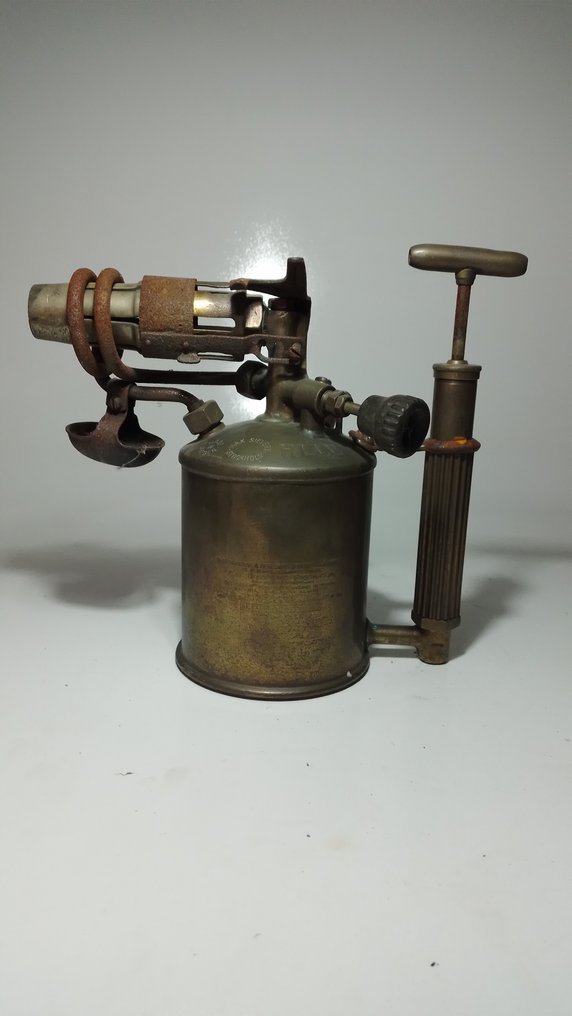 Zweden Messing Soldeerbrander, Max Sievert steekvlam - 23 cm - Catawiki