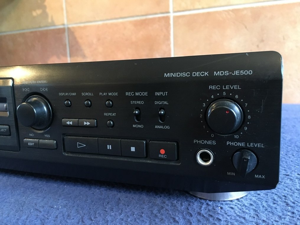 Sony - MDS-JE500 Minidisc deck - Catawiki