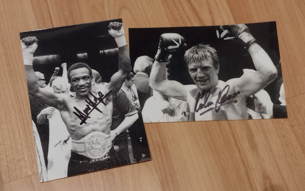 Maurice Hope and Colin Jones - London Boxing History - Catawiki