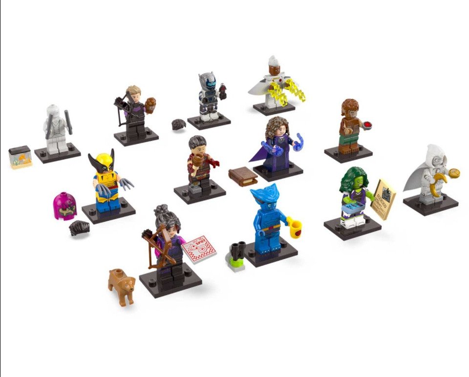 Lego - Minifigures - 71039 - Marvel Minifigures series 2 set of 12 ...